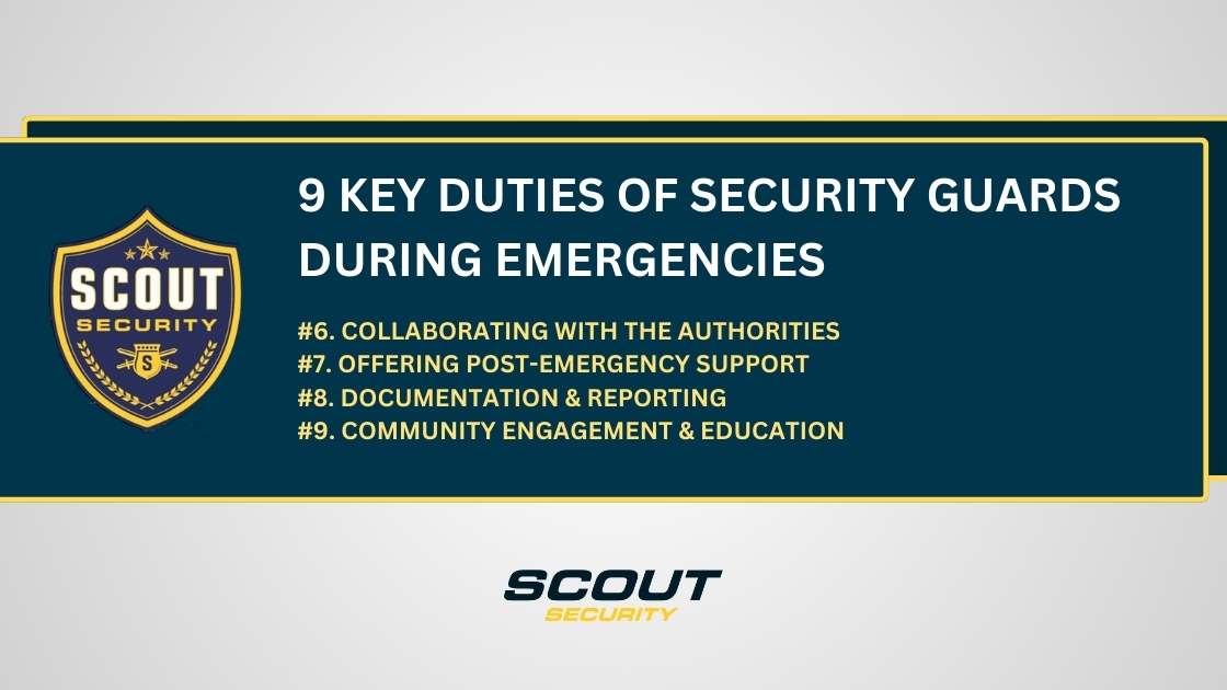 The Role of Security Guards in Emergency Response - Scout Security