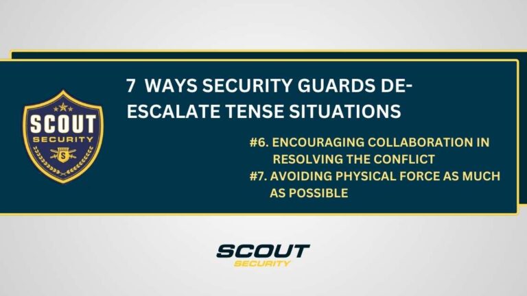 Crisis De-Escalation: How Security Guards Handle Conflicts - Scout Security