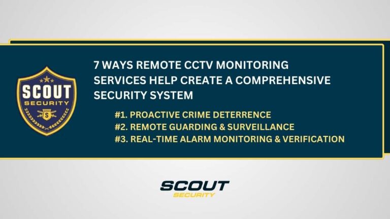 What Is CCTV Monitoring and How Does It Work?- Scout Security