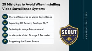 25 Common Video Surveillance Mistakes to Avoid - Scout Security